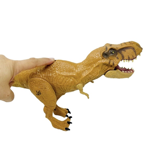 Jurassic World | Toys | Jurassic World Park T Rex Jw Chomping Jaws ...